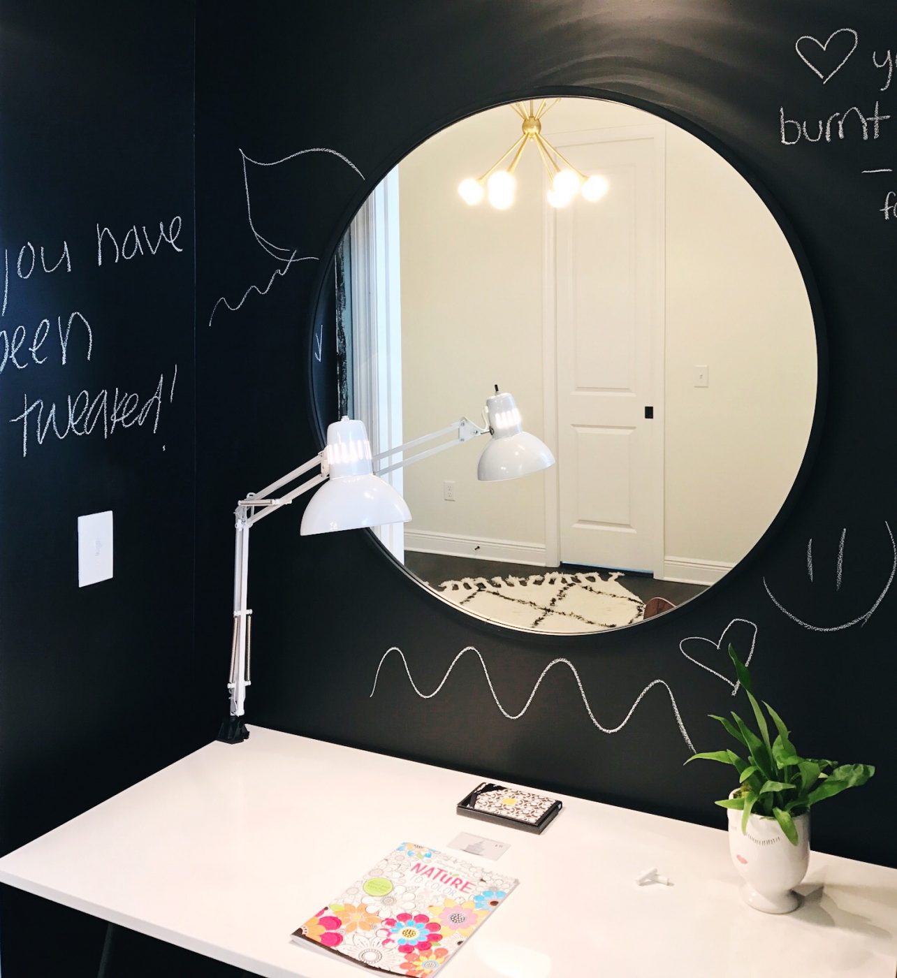 Adding a Chalk Wall - Tweak Your Space